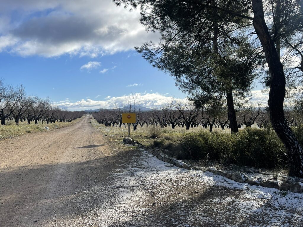 Las primeras nevadas en pueblos del interior de Valencia y Alicante